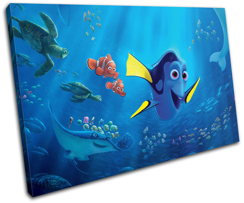 Finding Dory Nemo Movie Greats SINGLE CANVAS WALL ART Picture Print | eBay